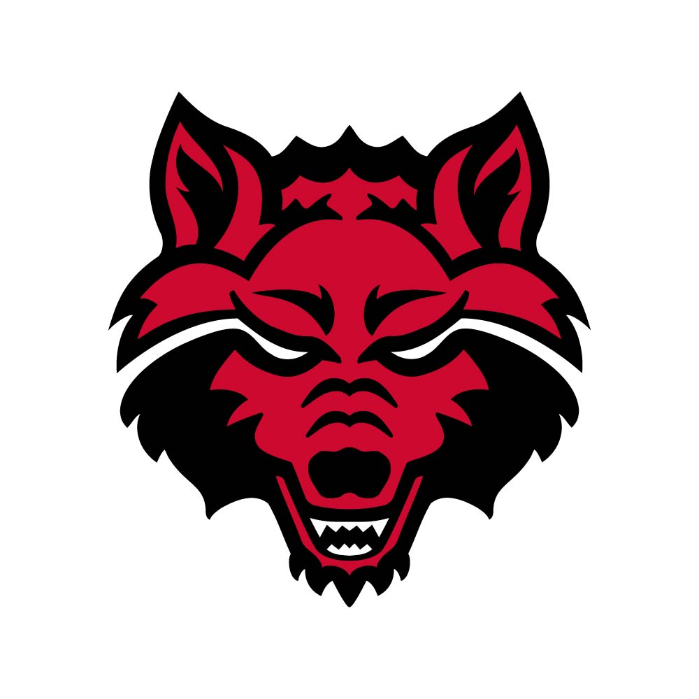 Free High-Quality Arkansas State Red Wolves Logo Png for Creative Design