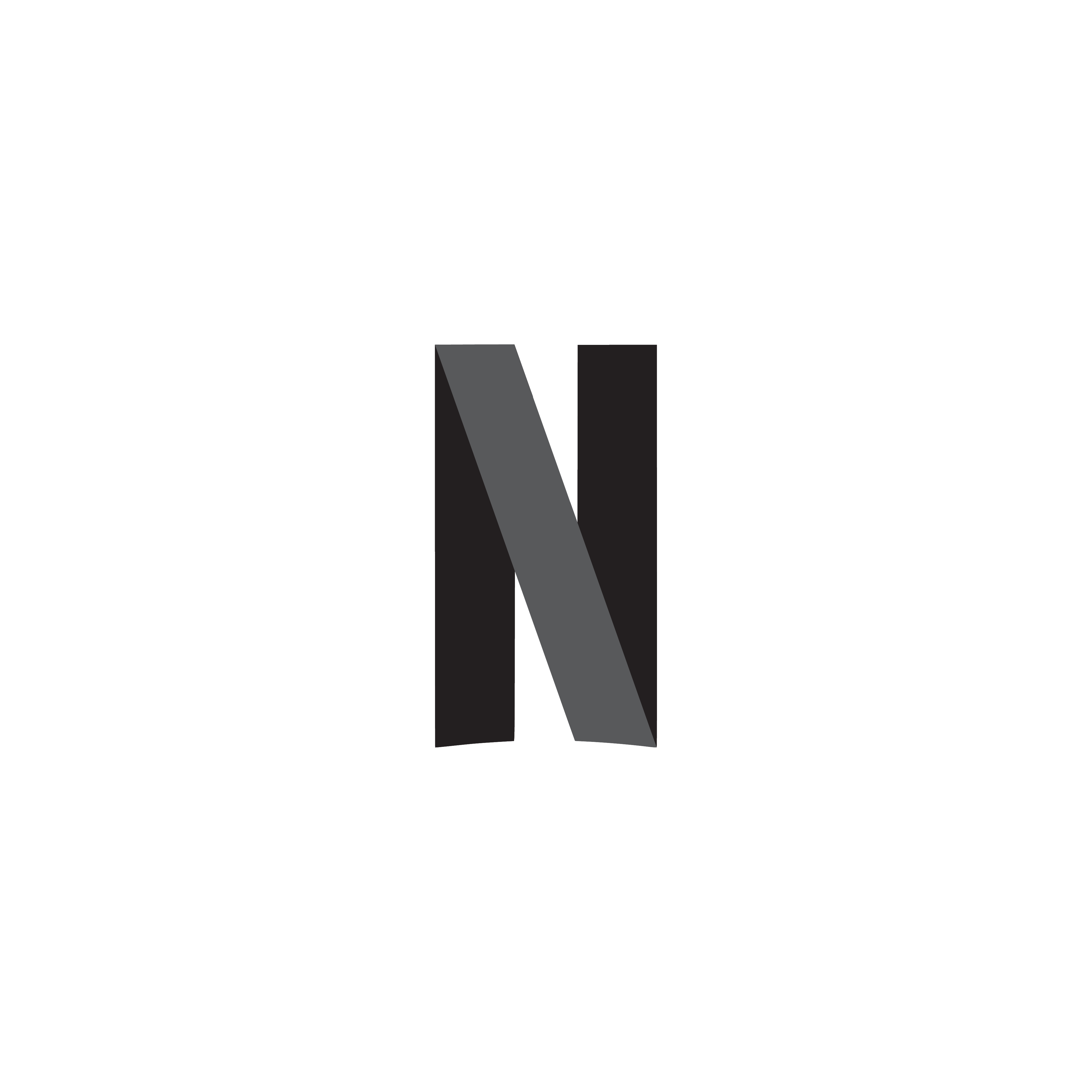 Free High-Quality Black Color Netflix Logo for Creative Design