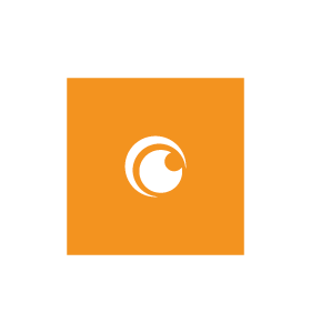 Free High-Quality Crunchyroll square shape icon for Creative Design
