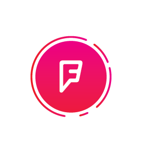 Free High-Quality Foursquare gradient icon for Creative Design