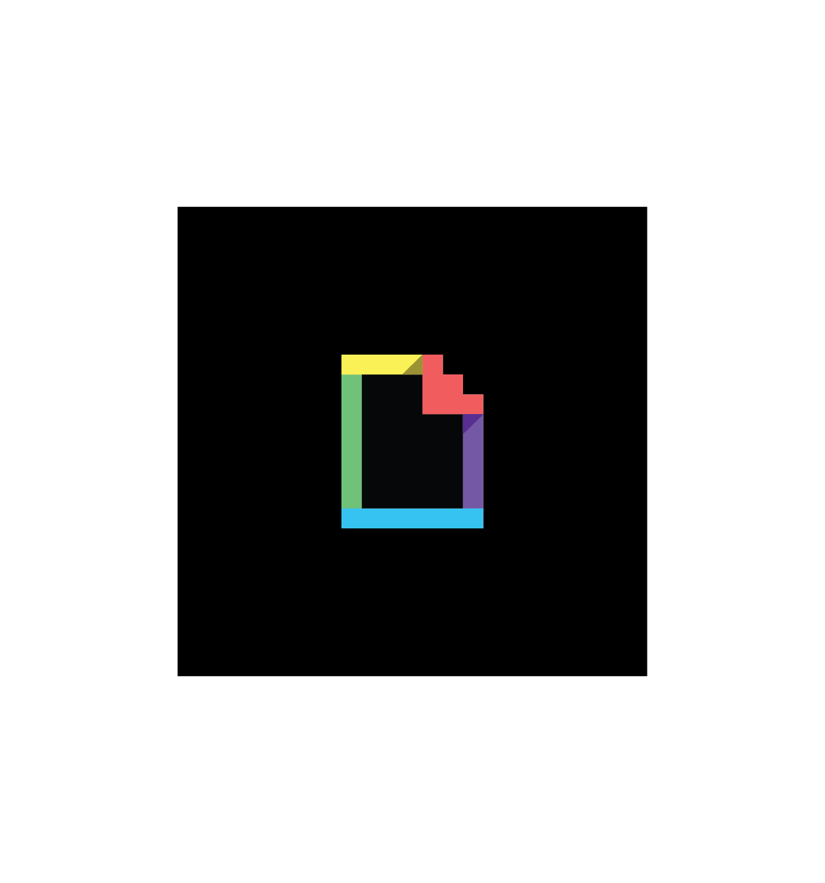Free High-Quality Giphy shape icon for Creative Design