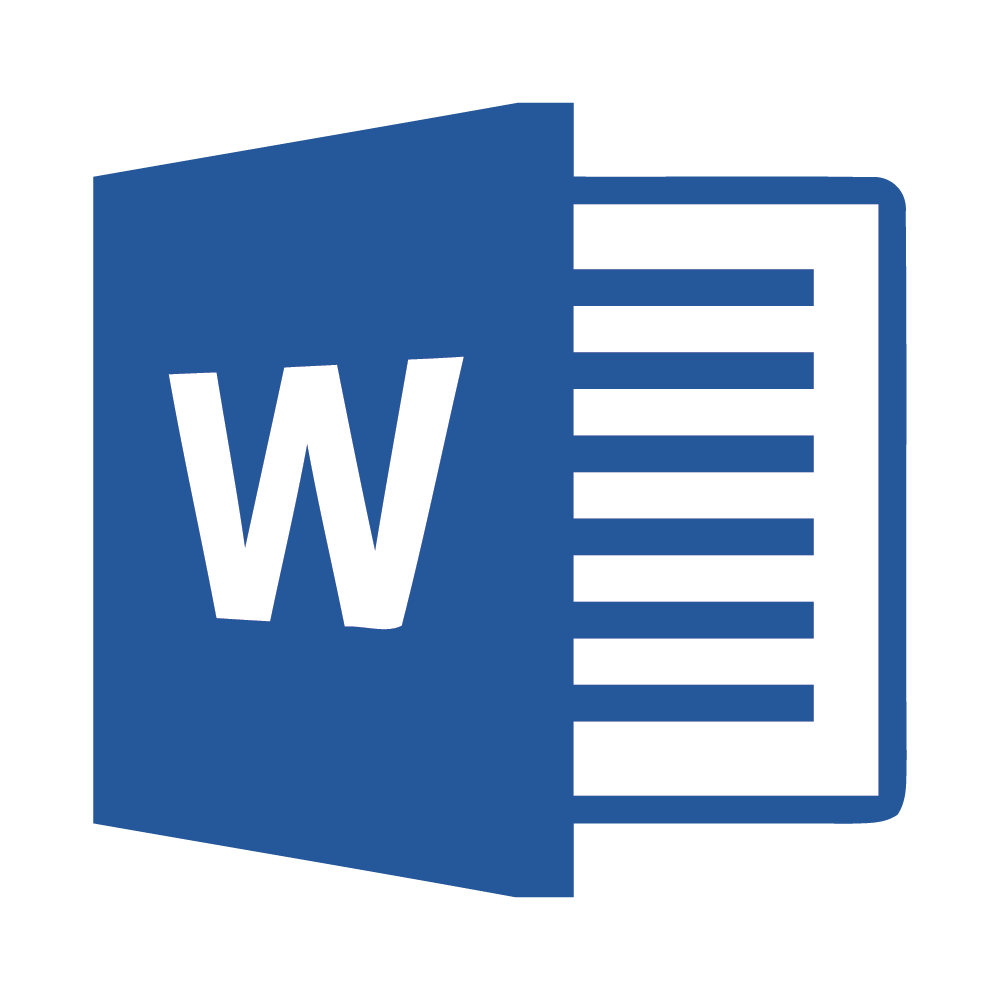Free High-Quality Microsoft Word Logo for Creative Design