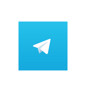 Free High-Quality Telegram shape icon for Creative Design