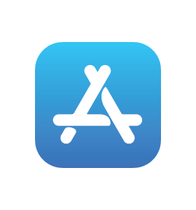 Free High-Quality app store vector logo for Creative Design