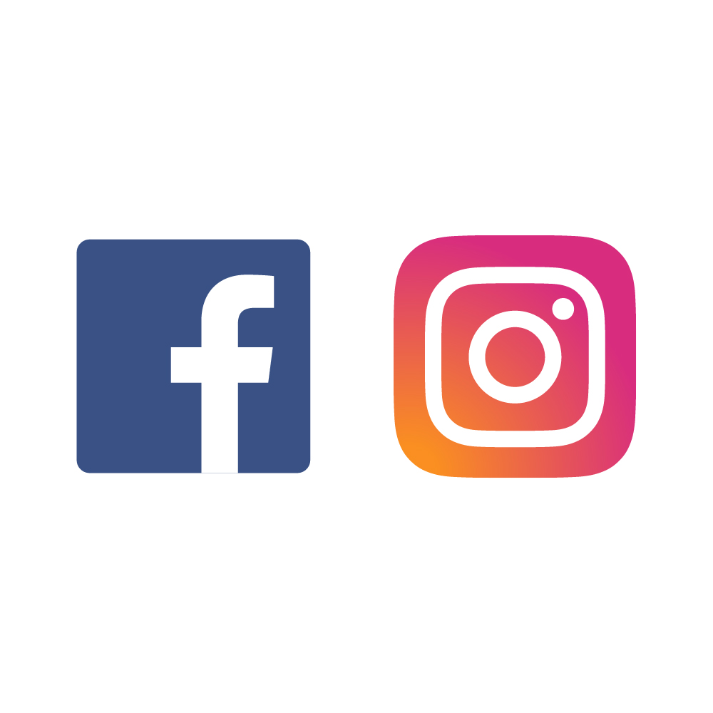 Free High-Quality facebook and instagram logo for Creative Design