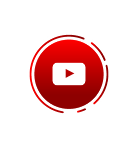 Free High-Quality youtube gradient icon for Creative Design