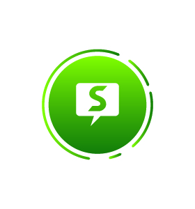 Free High-Quality Spreely gradient icon for Creative Design