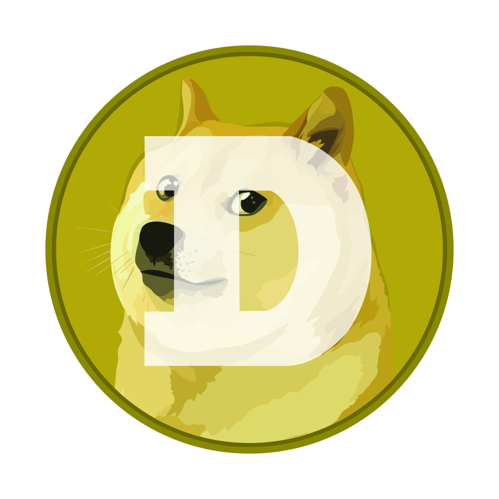 Download Dogecoin & DOGE Logo in SVG Vector or PNG