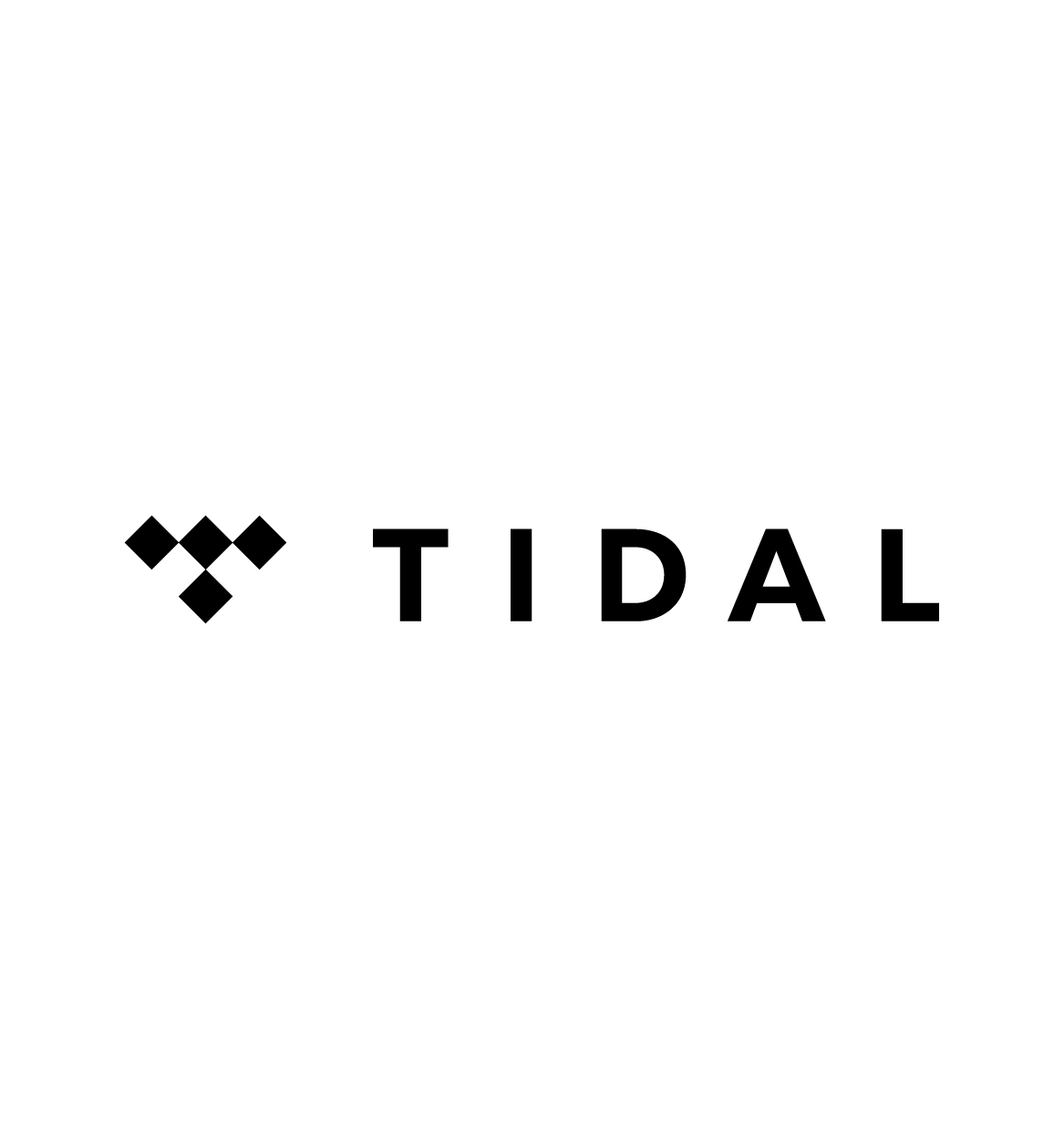 Free High-Quality TIDAL logo for Creative Design