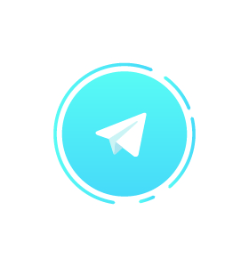 Free High-Quality Telegram gradient icon for Creative Design