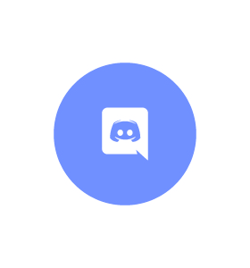 Free High-Quality Discord circle icon for Creative Design