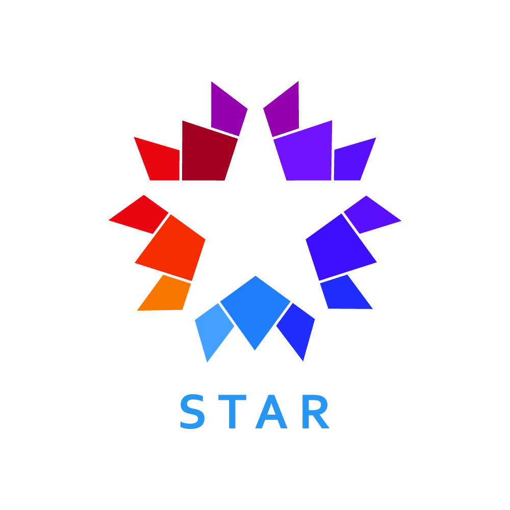 Free High-Quality Star TV Logo for Creative Design