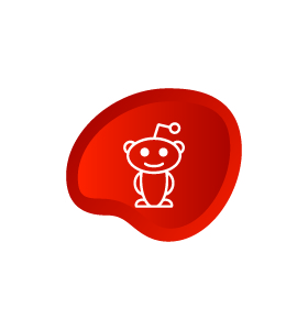 Free High-Quality Reddit modern icon for Creative Design