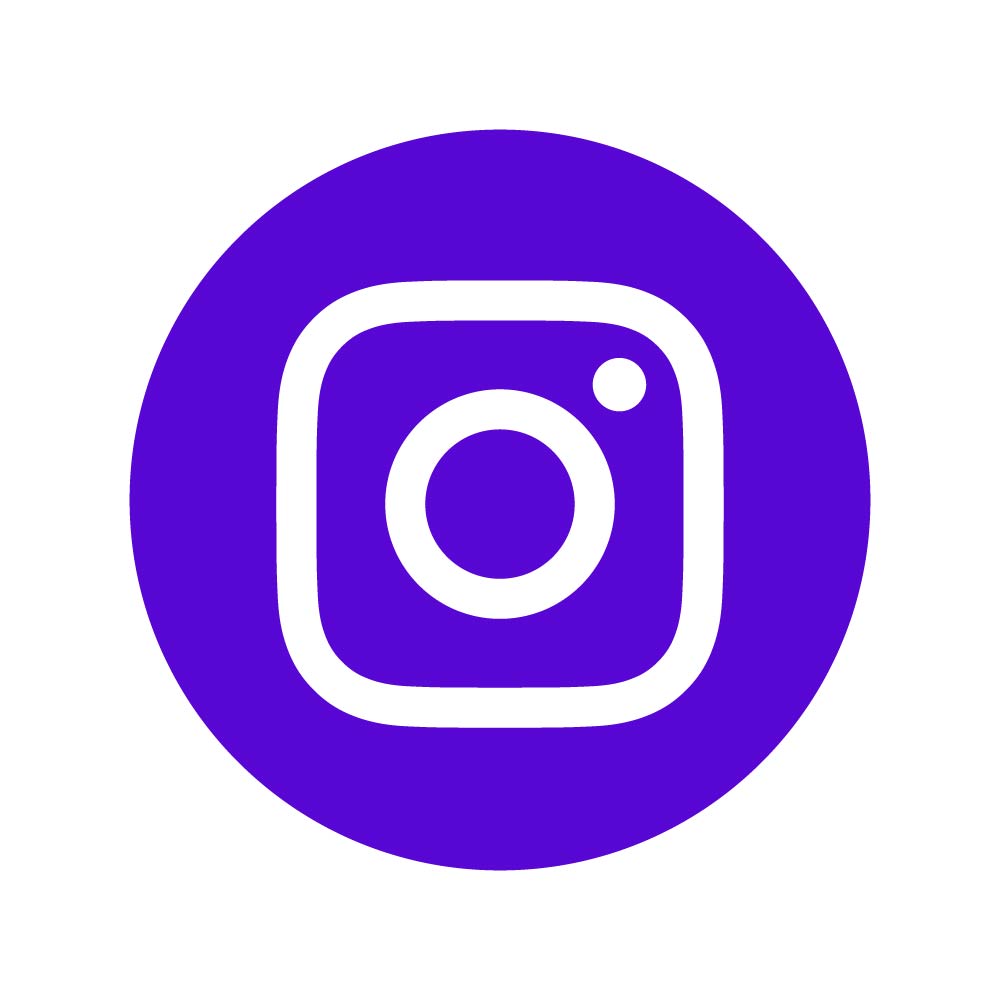 Free High-Quality Purple Circle Instagram Logo for Creative Design