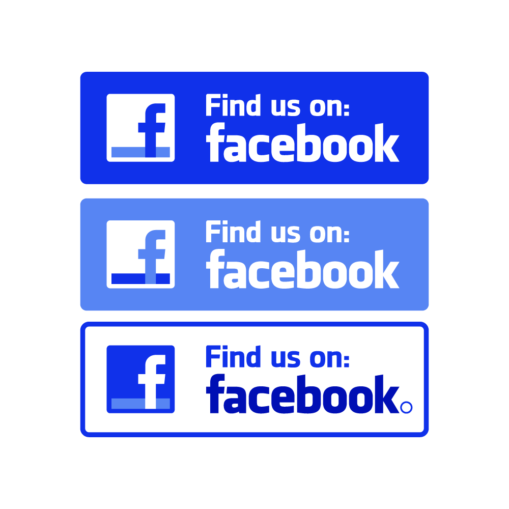 Download Facebook Find us on Logo in SVG Vector or PNG