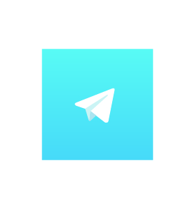 Free High-Quality Telegram shape icon for Creative Design