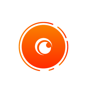 Free High-Quality Crunchyroll gradient icon for Creative Design