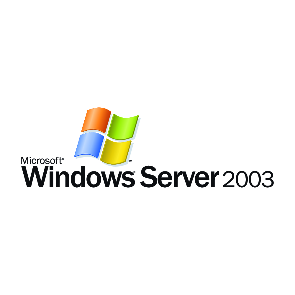 Free High-Quality Microsoft Windows Server 2003 Logo for Creative Design