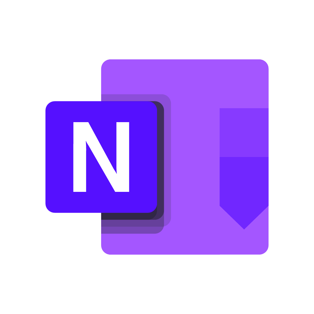 Free High-Quality Microsoft OneNote Logo for Creative Design