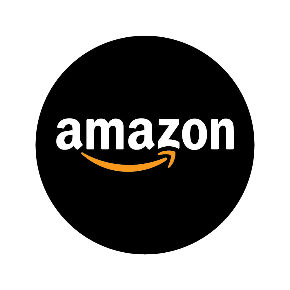 Free High-Quality White Amazon Logo CIrcle for Creative Design