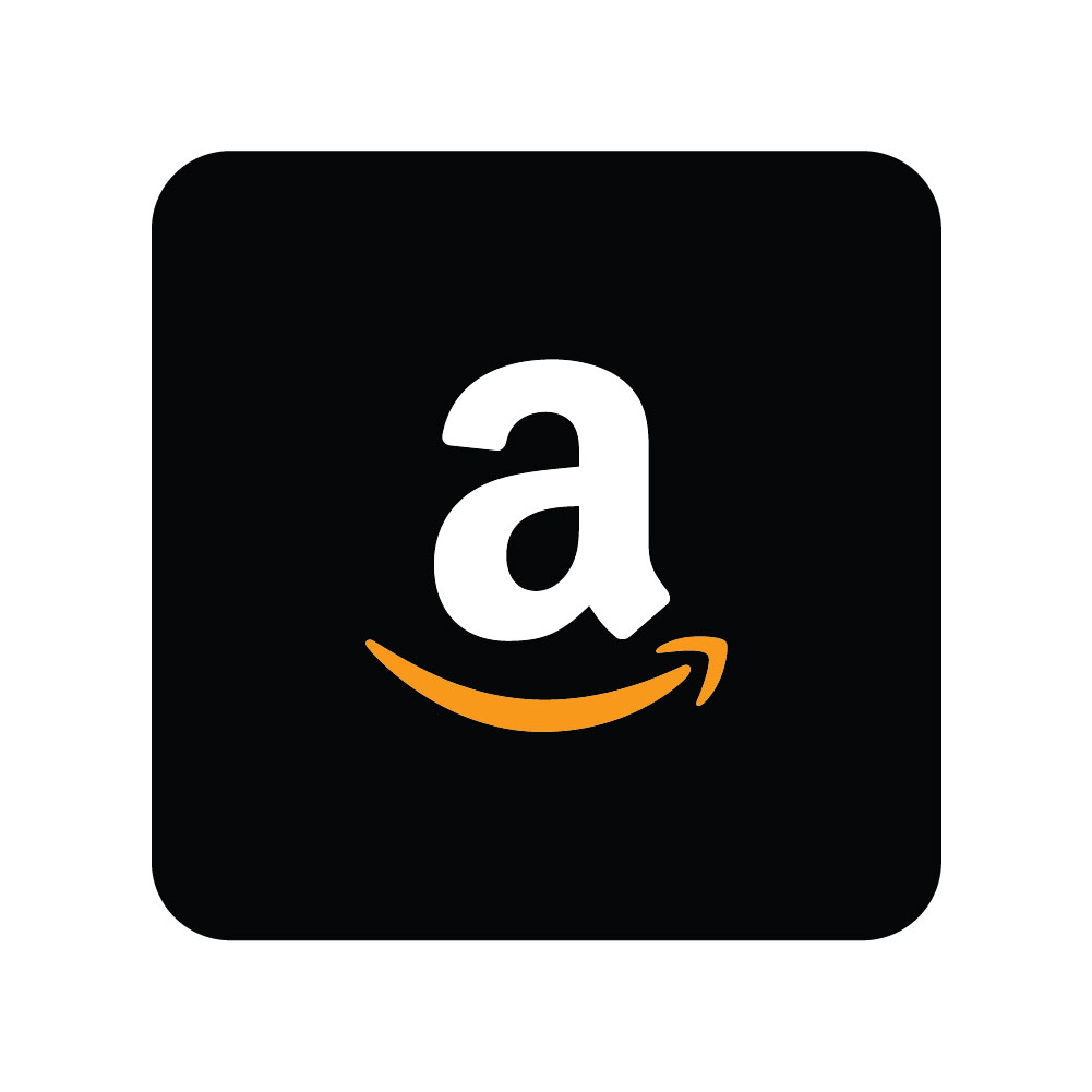 Free High-Quality White Amazon A Square Logo for Creative Design