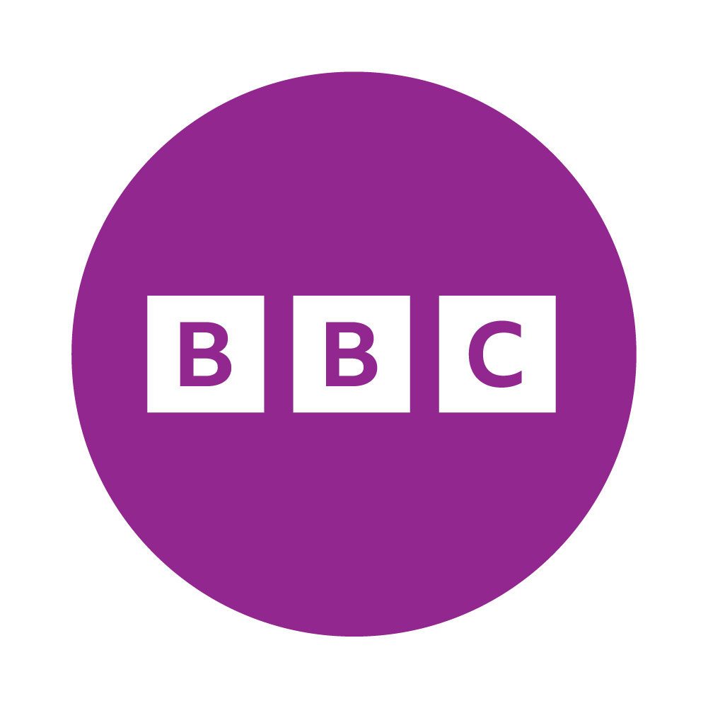 Free High-Quality Purple Background Circle BBC Logo for Creative Design