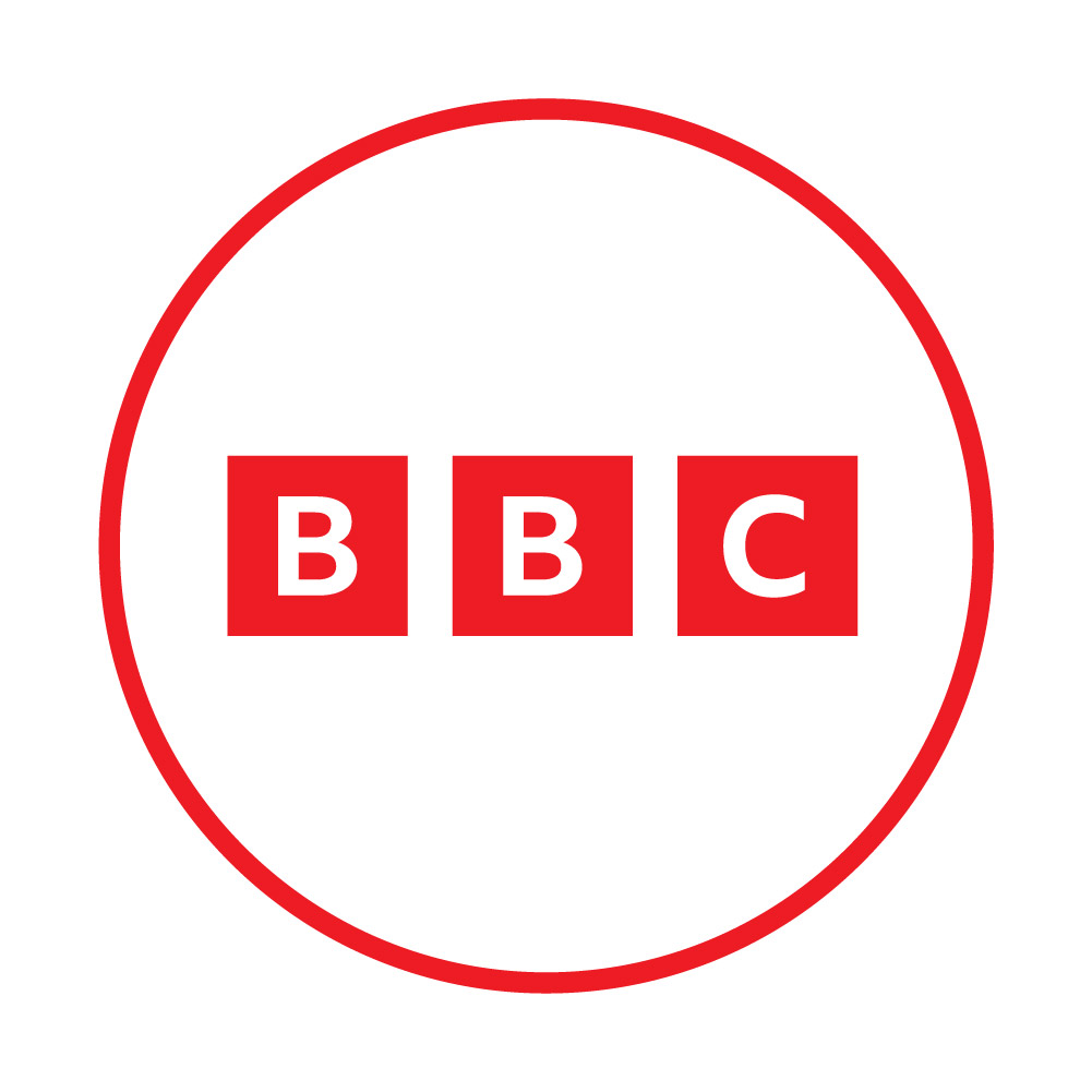 Free High-Quality Red Outline Circle BBC Logo for Creative Design
