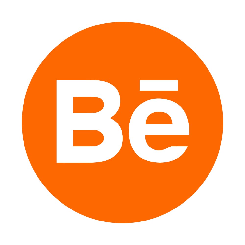 Free High-Quality Behance Logo Orange for Creative Design