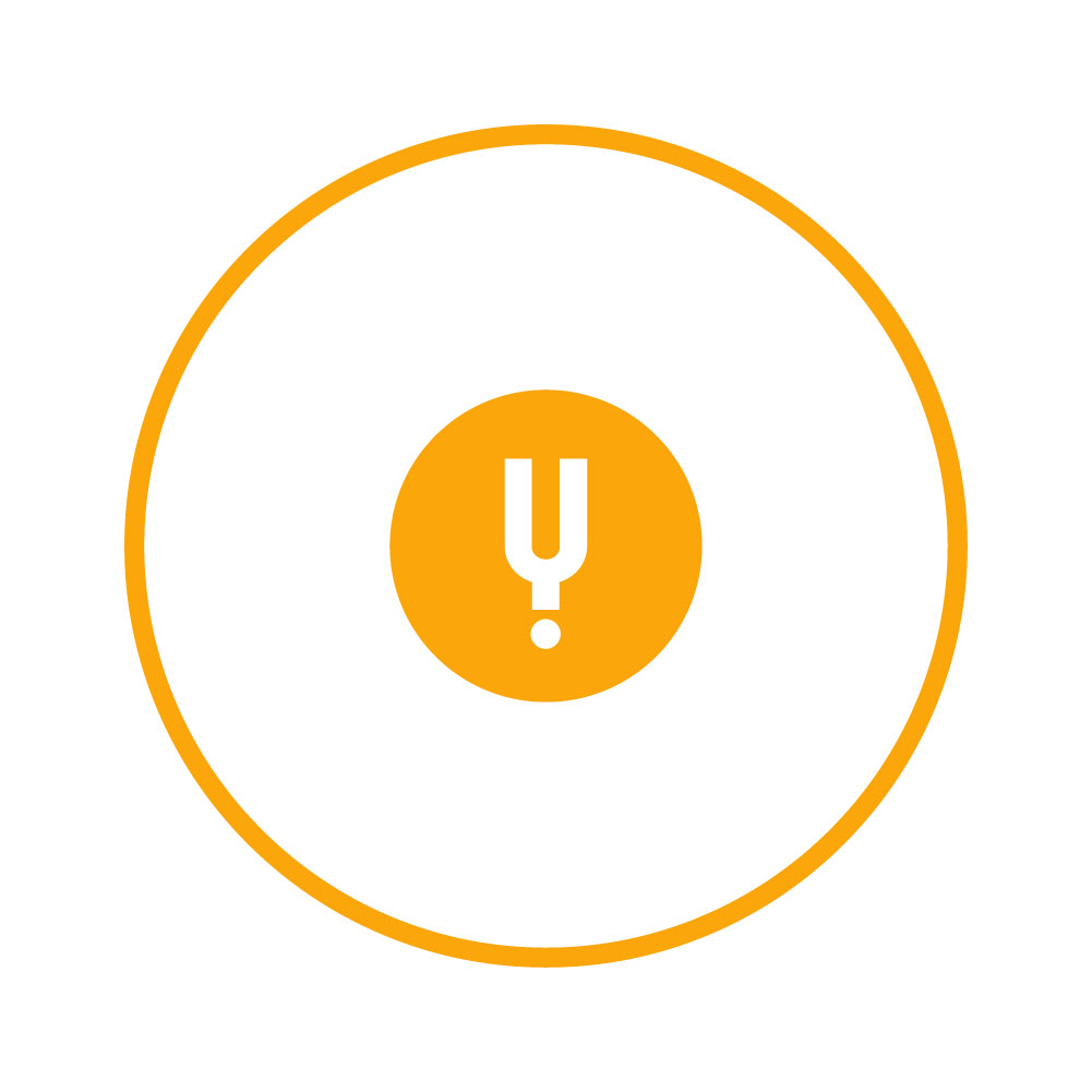 Download Yellow Outline Curiosity Symbol Logo in SVG Vector or PNG