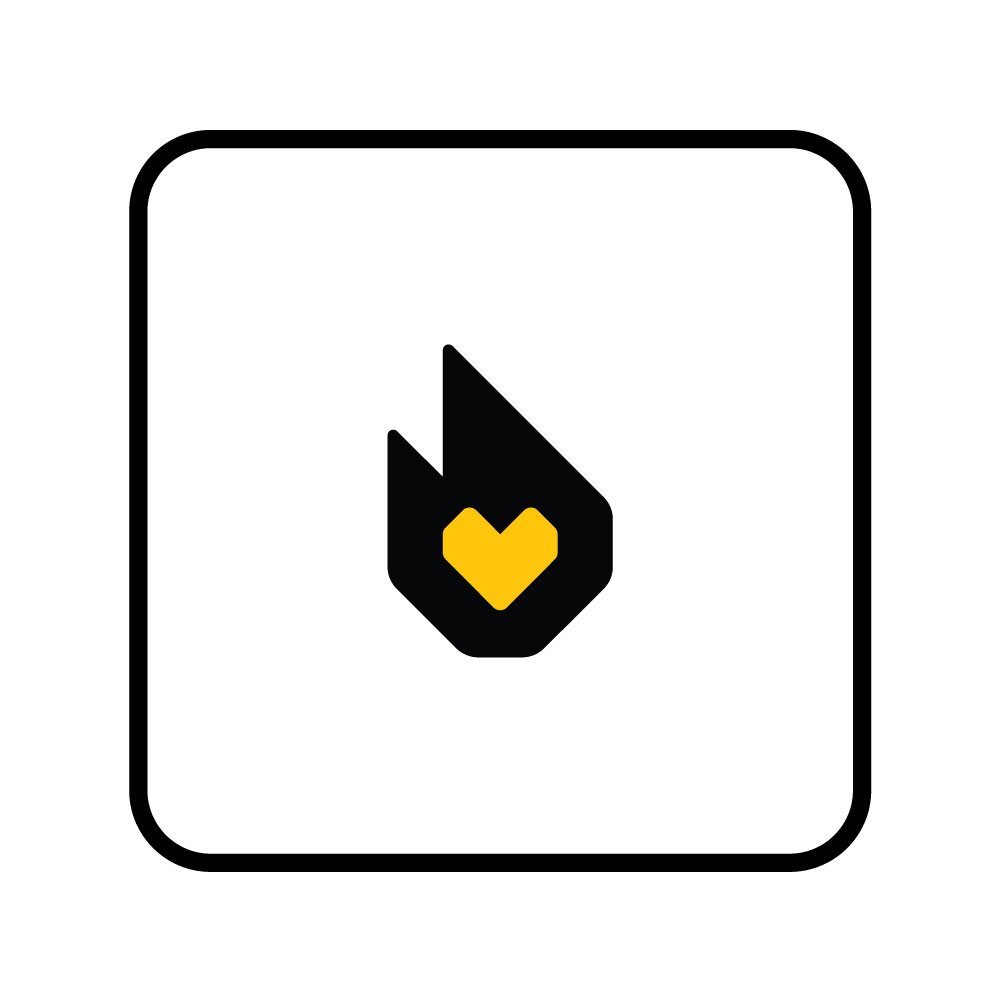 Free High-Quality Black Outline Fandom Square Symbol Logo for Creative ...