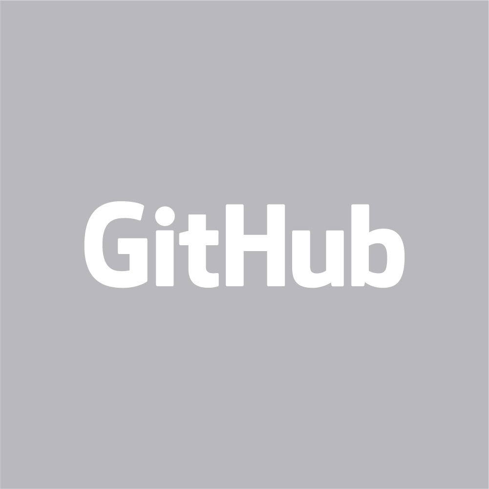 Free High-Quality Grey Background Github Logo for Creative Design