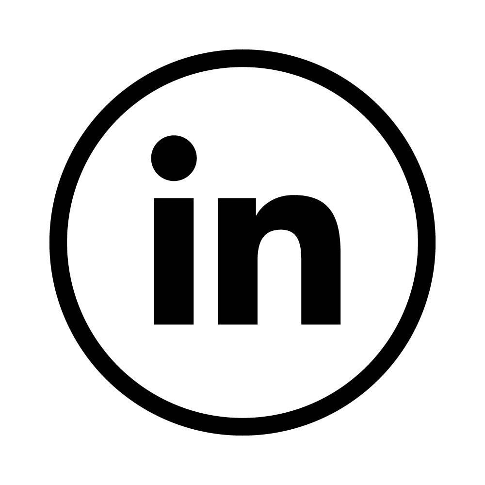 Free High-Quality Linked In Logo Black Outline for Creative Design