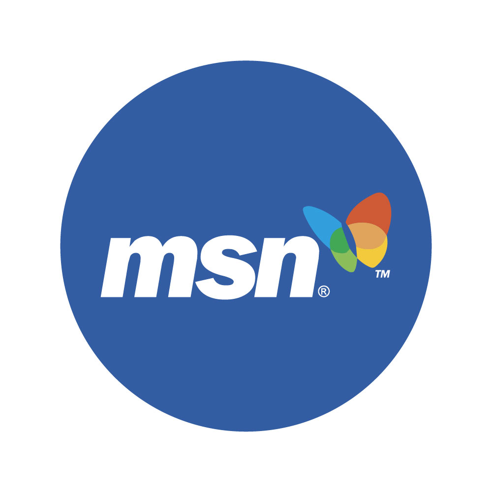 Free High-Quality Blue Background Circle Msn Logo for Creative Design