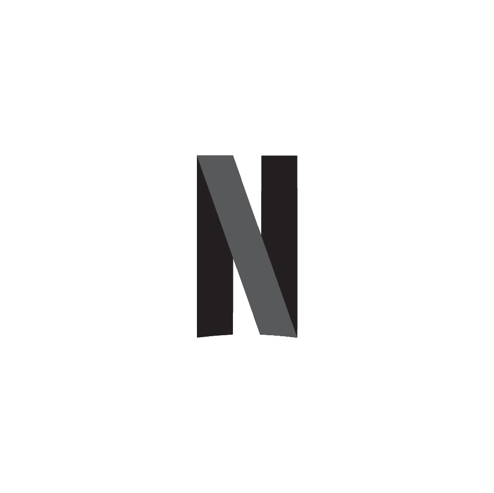 Free High-Quality Black Color Netflix Logo for Creative Design
