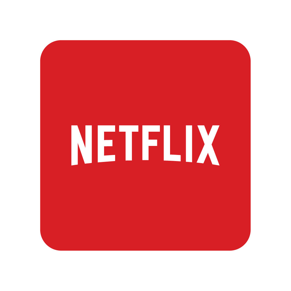 Free High-Quality Red Background Square Netflix Logo for Creative Design