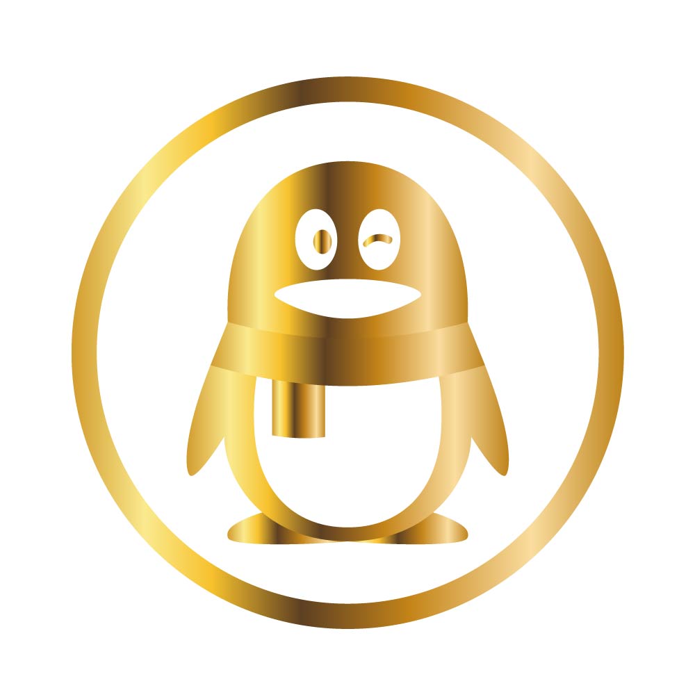 Free High-Quality Golden QQ International Logo Circle Png for Creative ...