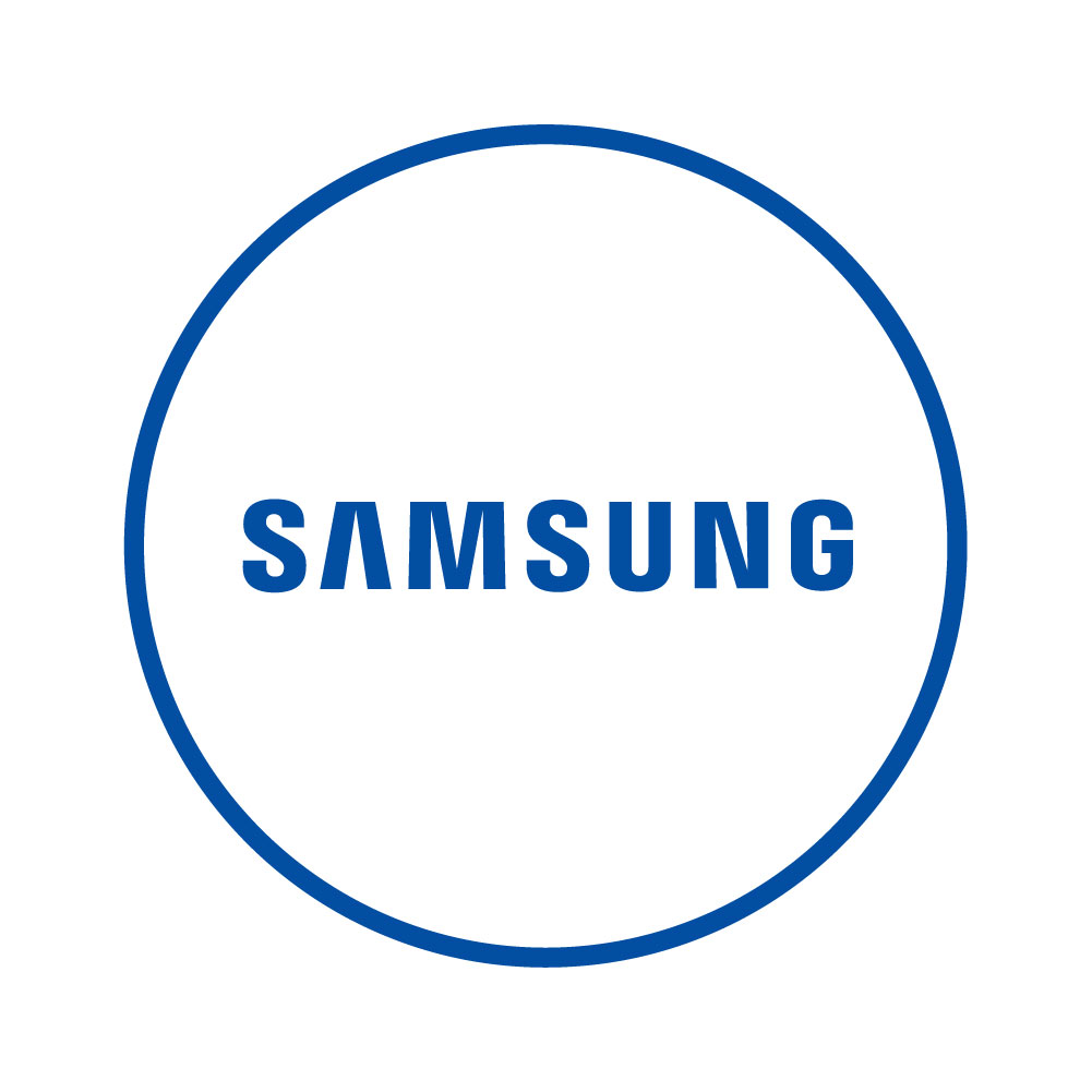Free High-Quality Blue Outline Blue Samsung Logo for Creative Design