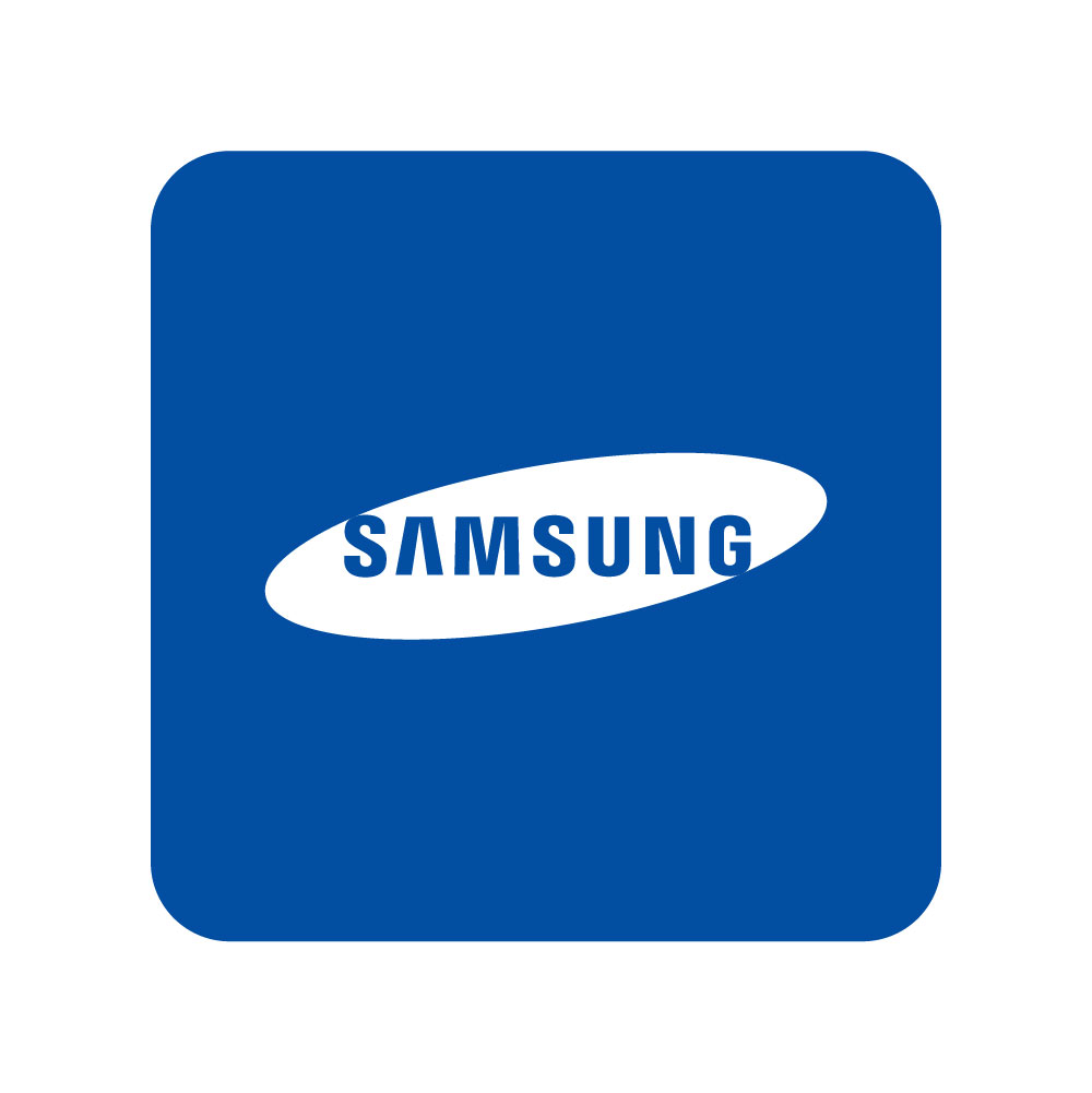 Download Blue Background Square Samsung Logo in SVG Vector or PNG