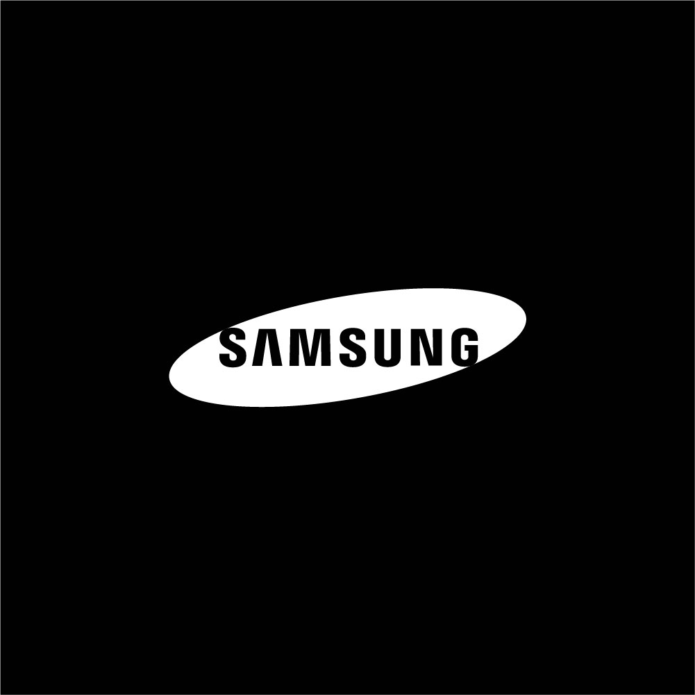 Download Black White Square Samsung Logo in SVG Vector or PNG