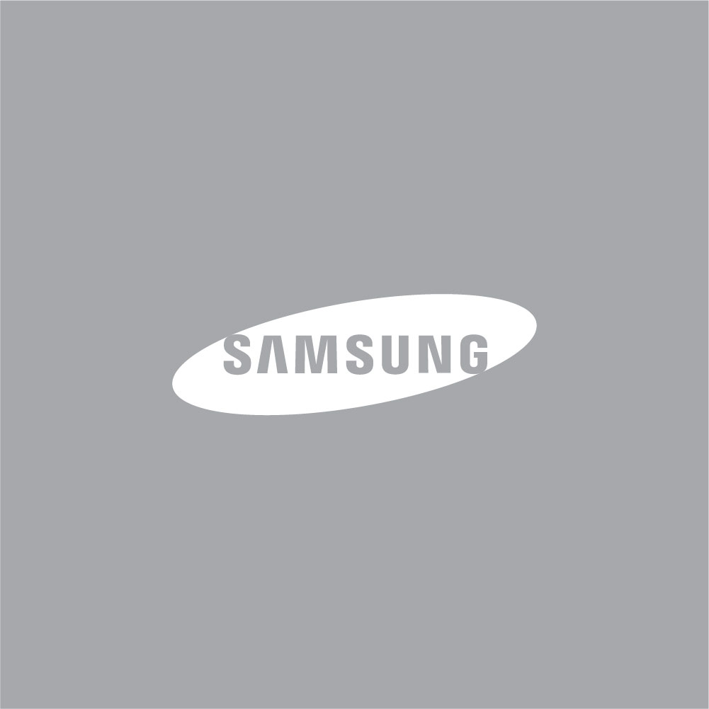 Free High-Quality Grey White Square Samsung Logo for Creative Design