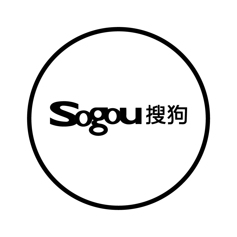 Free High-Quality Black Outline Sogou Store Logo Png for Creative Design
