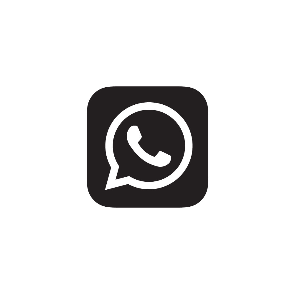 Free High-Quality Whatsapp Logo Black Background for Creative Design