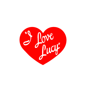 Free High-Quality i love lucy logo for Creative Design