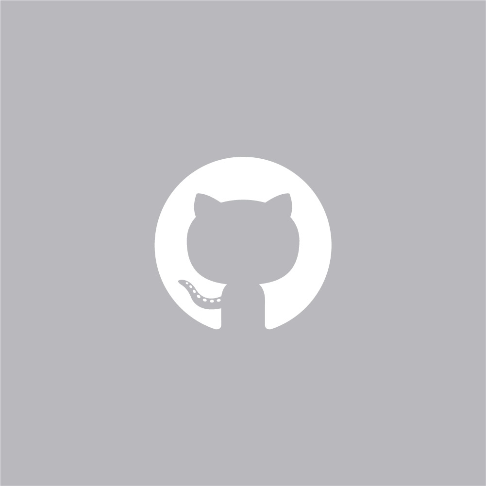 Free High-Quality Gray Background Github Icon for Creative Design