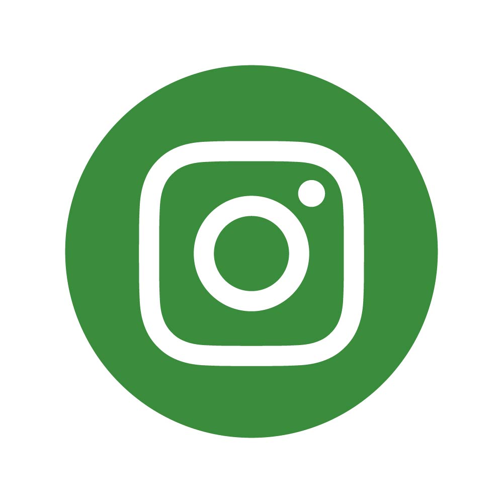 Free High-Quality Circle Instagram Logo Green for Creative Design