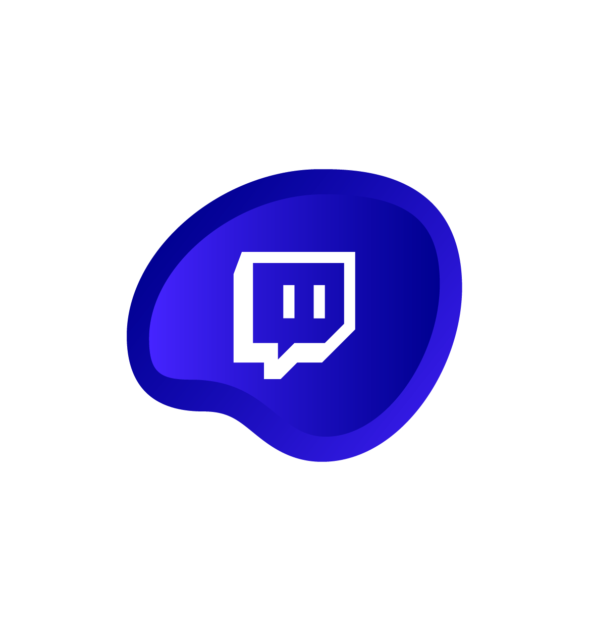 Free High-Quality Twitch modern icon for Creative Design