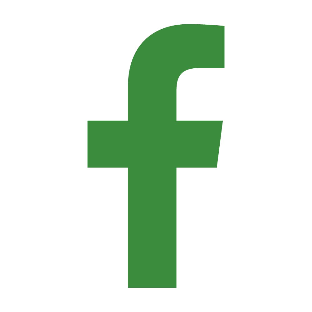 Free High-Quality Green Facebook Logo for Creative Design