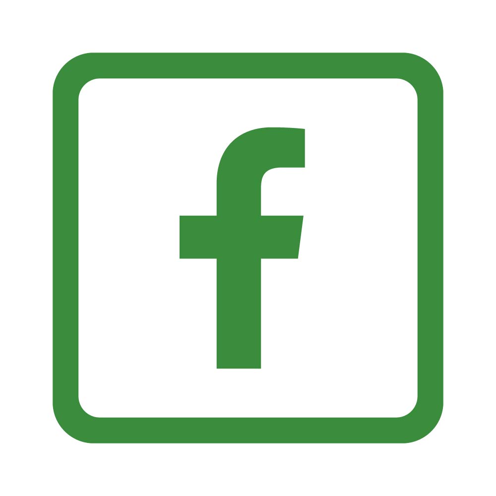 Free High-Quality Facebook Logo Square Green for Creative Design