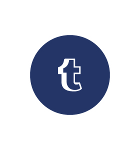 Free High-Quality Tumblr circle icon for Creative Design