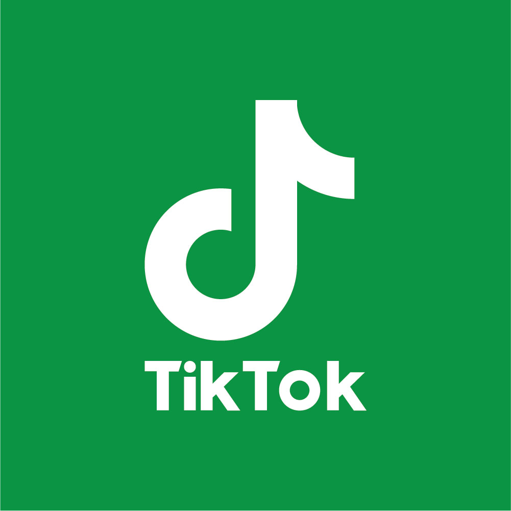 Free High-Quality tiktok green background logo for Creative Design